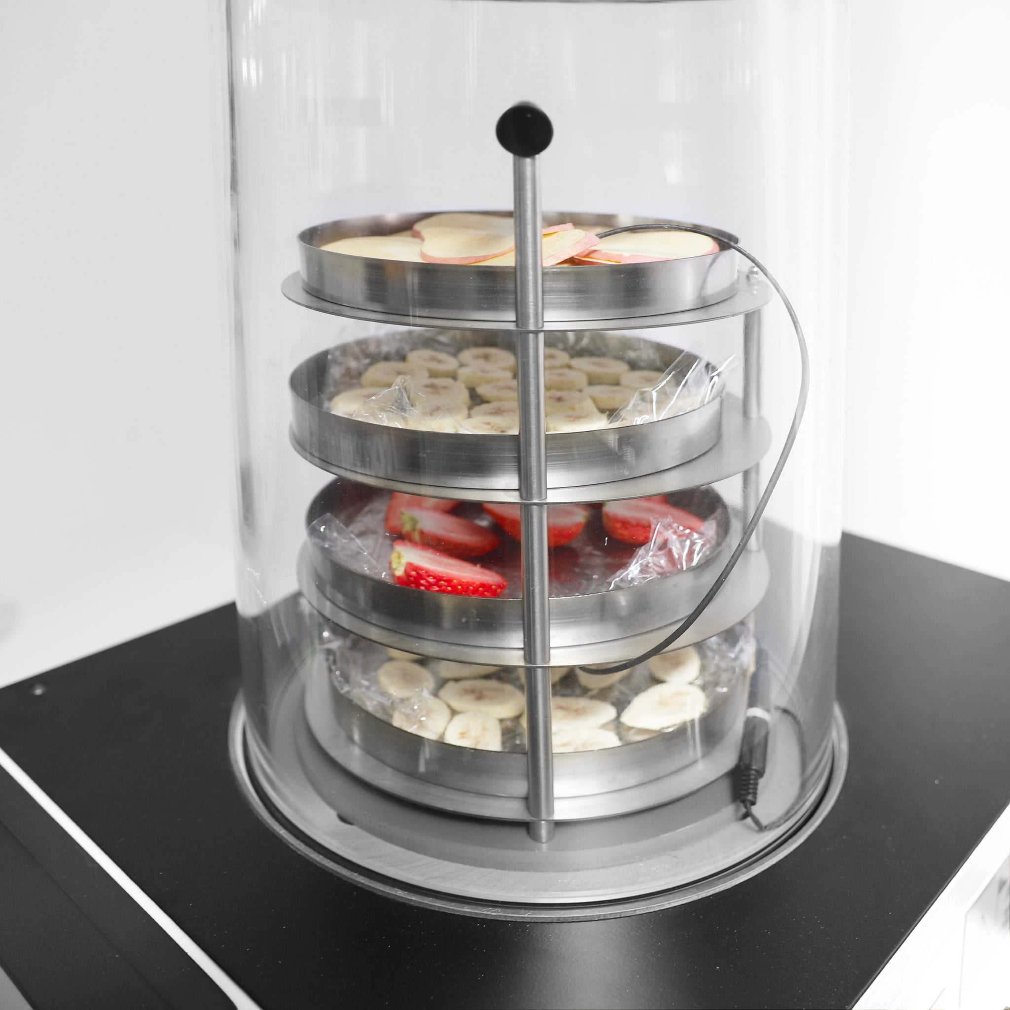 Benchtop Pharmaceutical Freeze Dryer -50℃ with T-frame Device, 8-Port ...