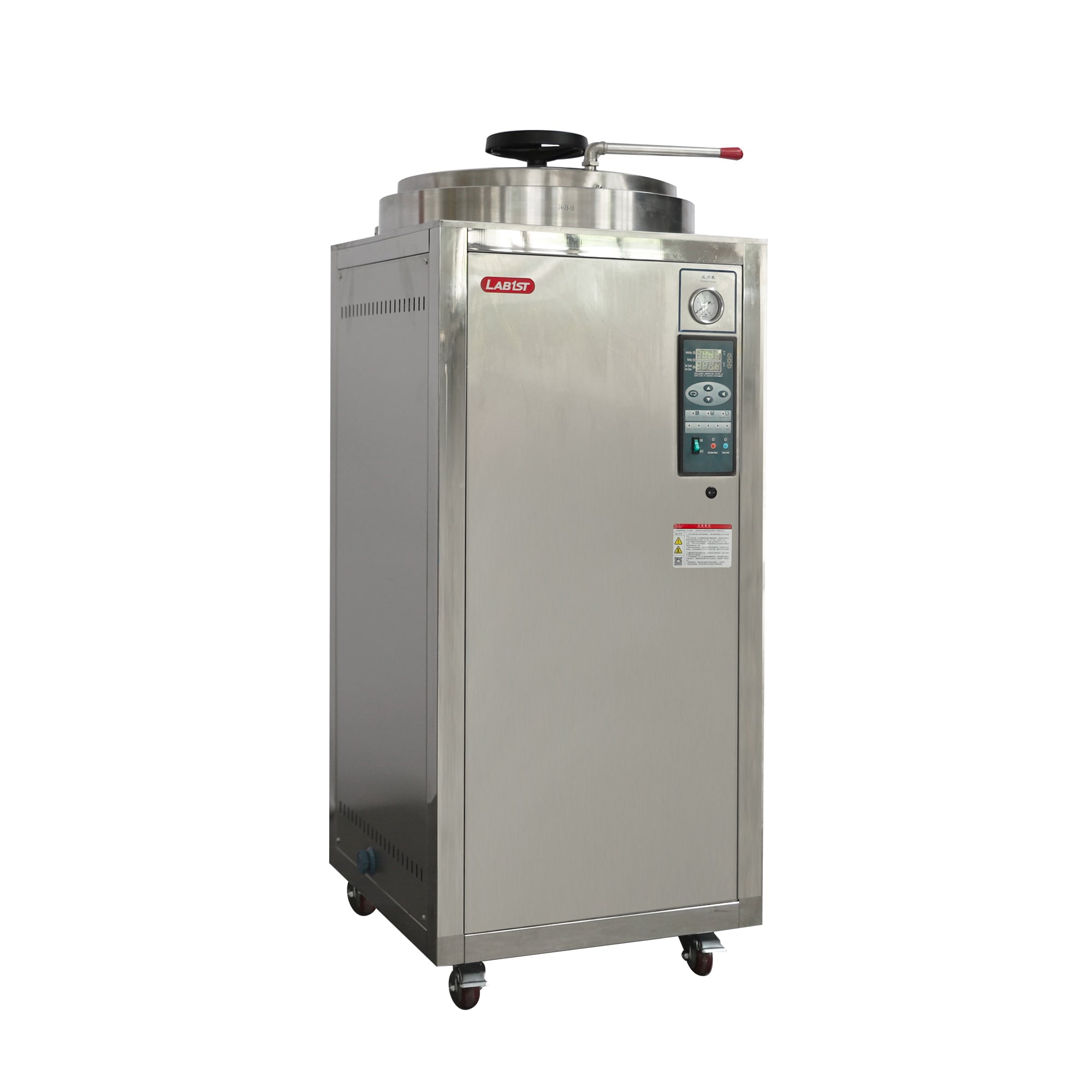 108L, 149L or 196L 50~134℃ LED Display Sterilizer Vertical Autoclave S ...