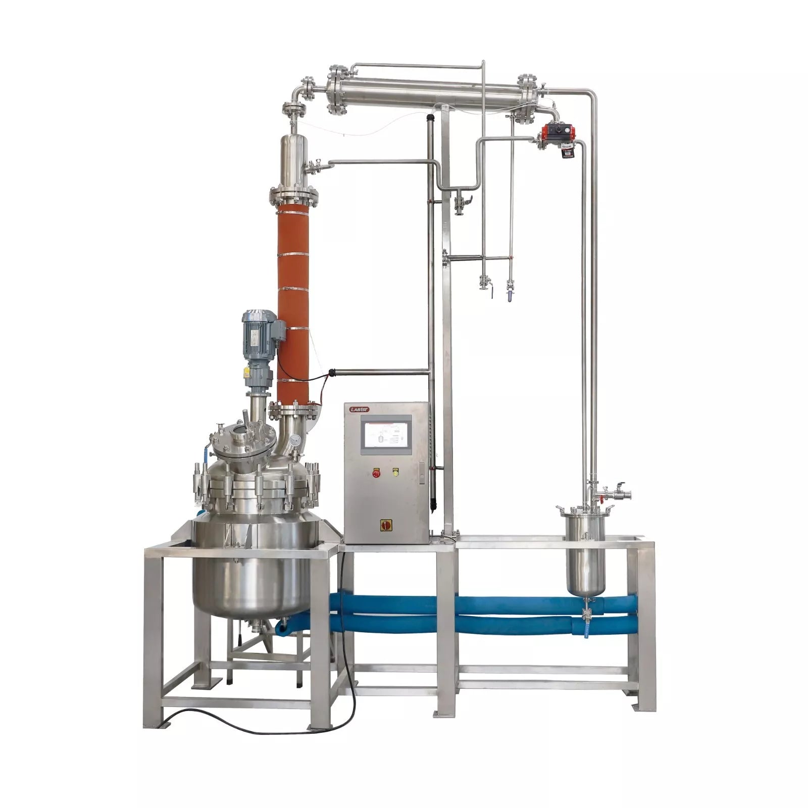 150L Pilot Scale Stainless Steel Distillation Equipment Fractionating ...