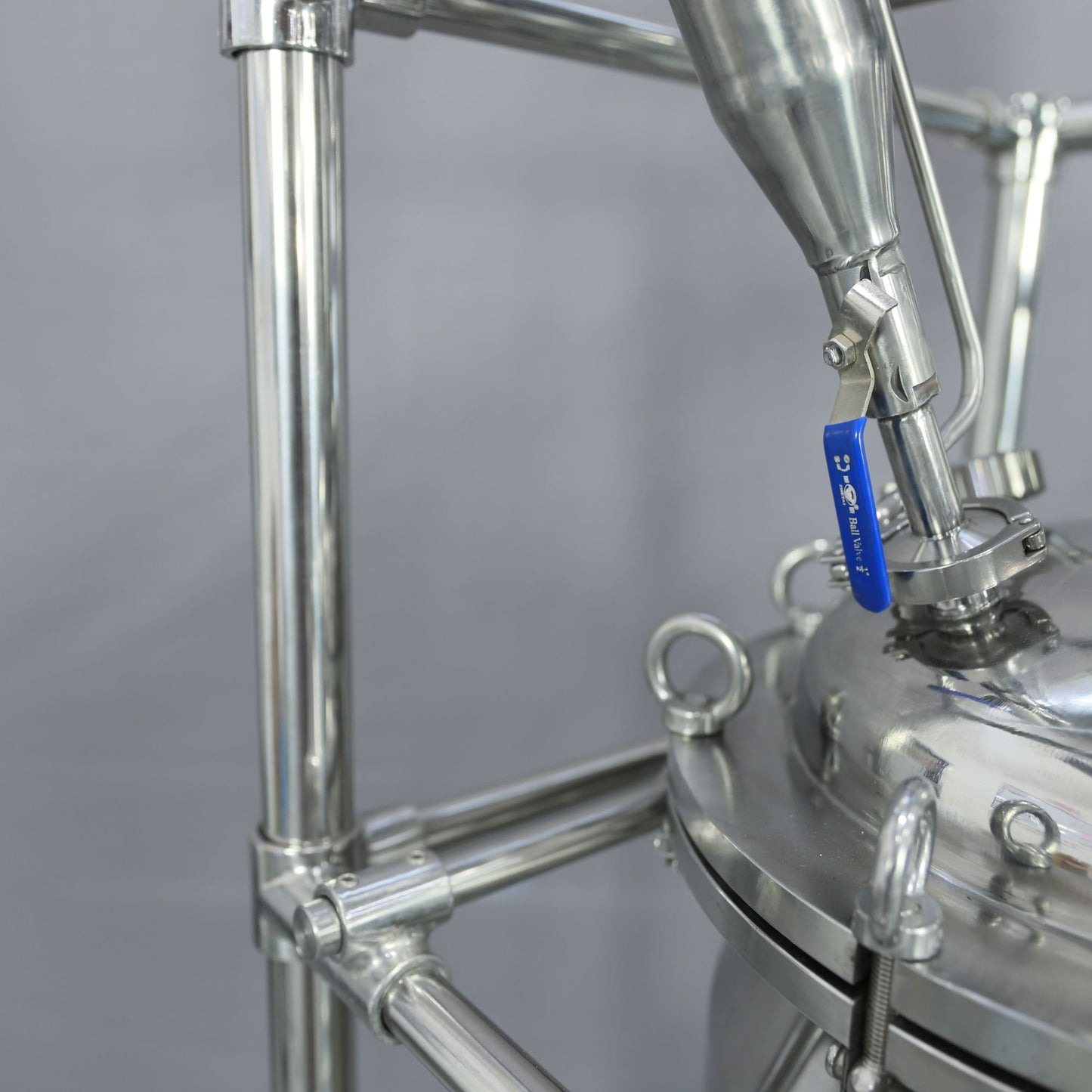 100L Chemical Lab Jacketed Glass Reactor Vessel with Digital Display ...