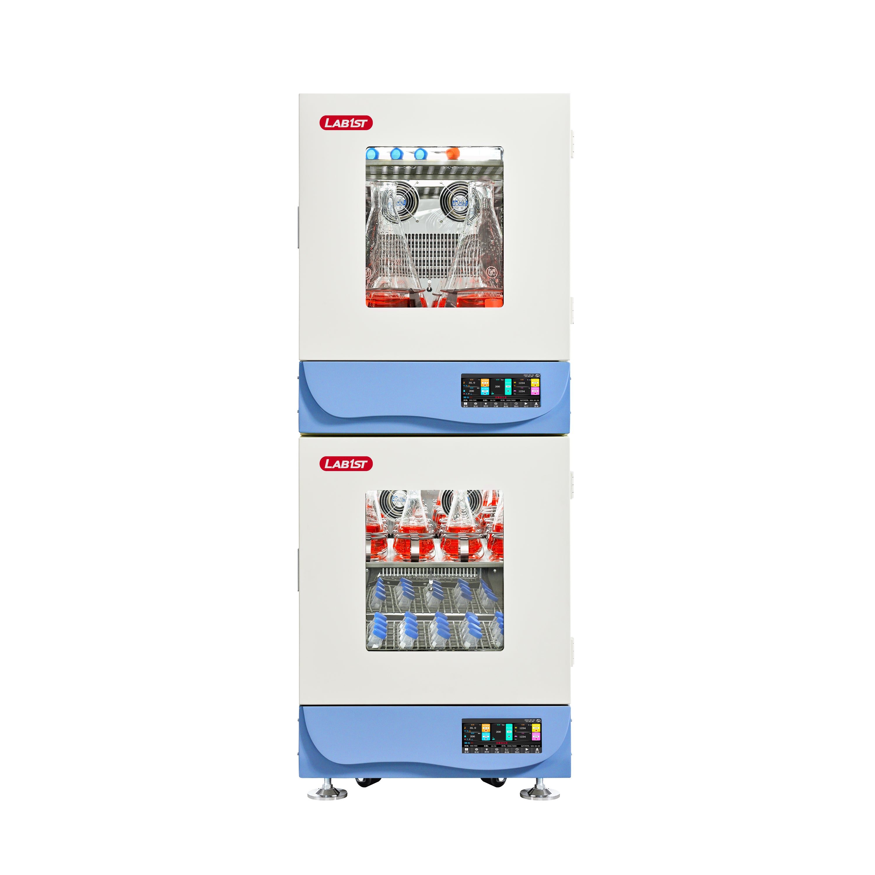 4° to 60°C 165L Programmable Stackable Incubator Shaker ISS165/165R ...