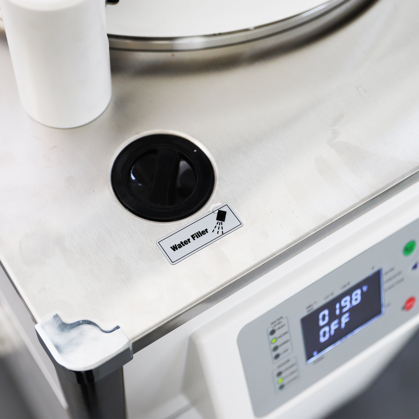 38L, 48L or 67L 50~126℃ LCD Display Sterilizer Vertical Autoclave SV-X ...