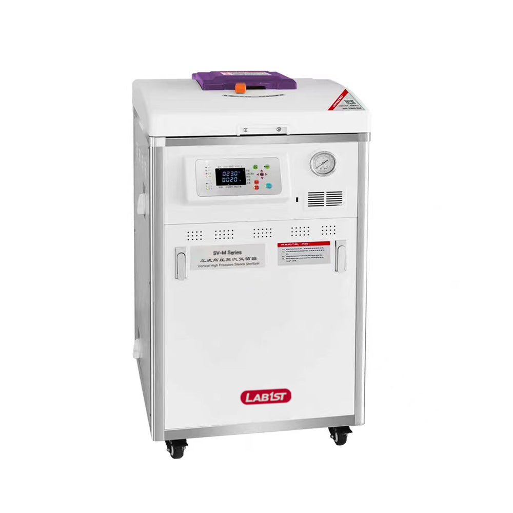 38L, 53L or 67L 50~134℃ LCD Display Pressure Steam Vertical Autoclave ...