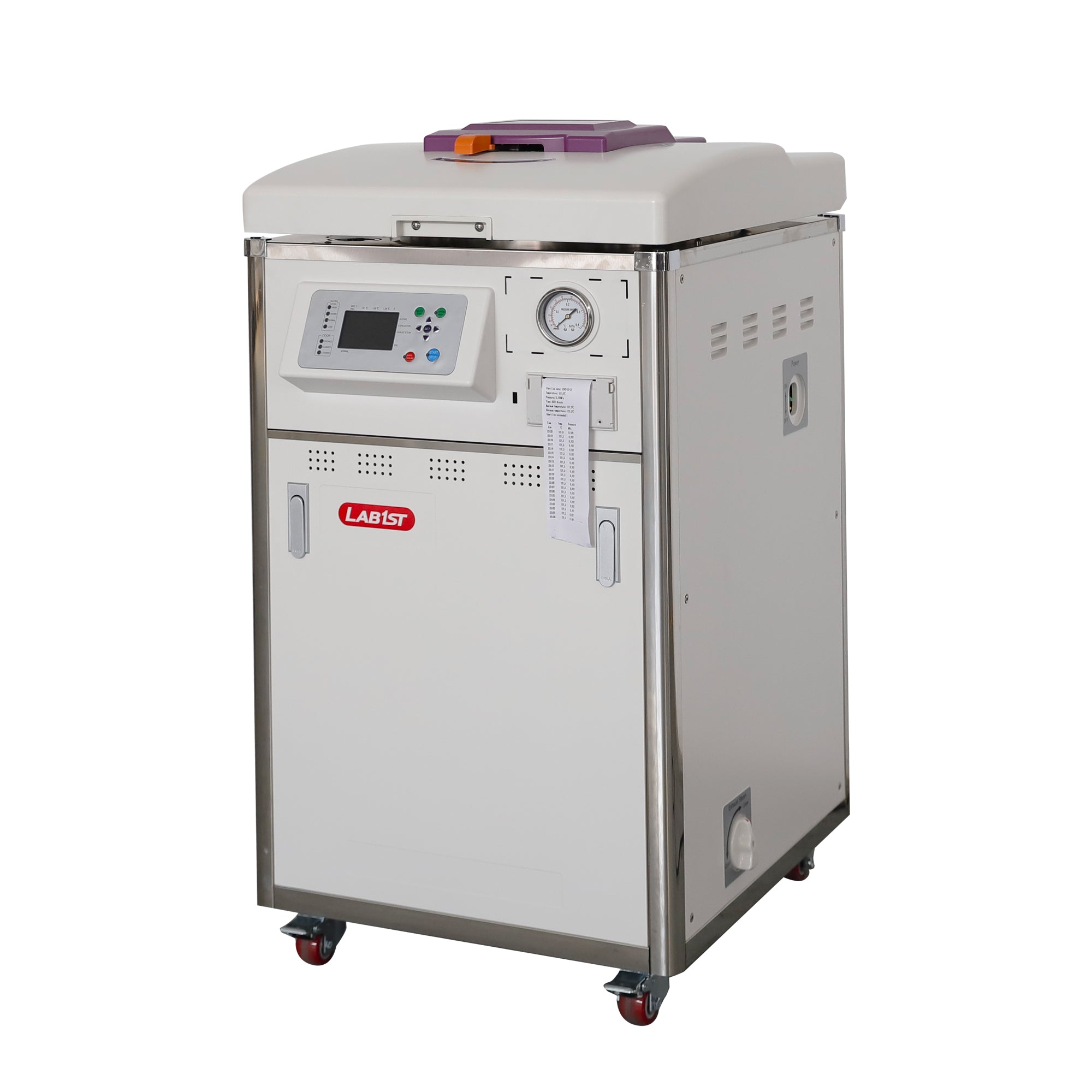 38L, 53L or 67L 50~134℃ LCD Display Sterilizer Vertical Autoclave SV-M ...
