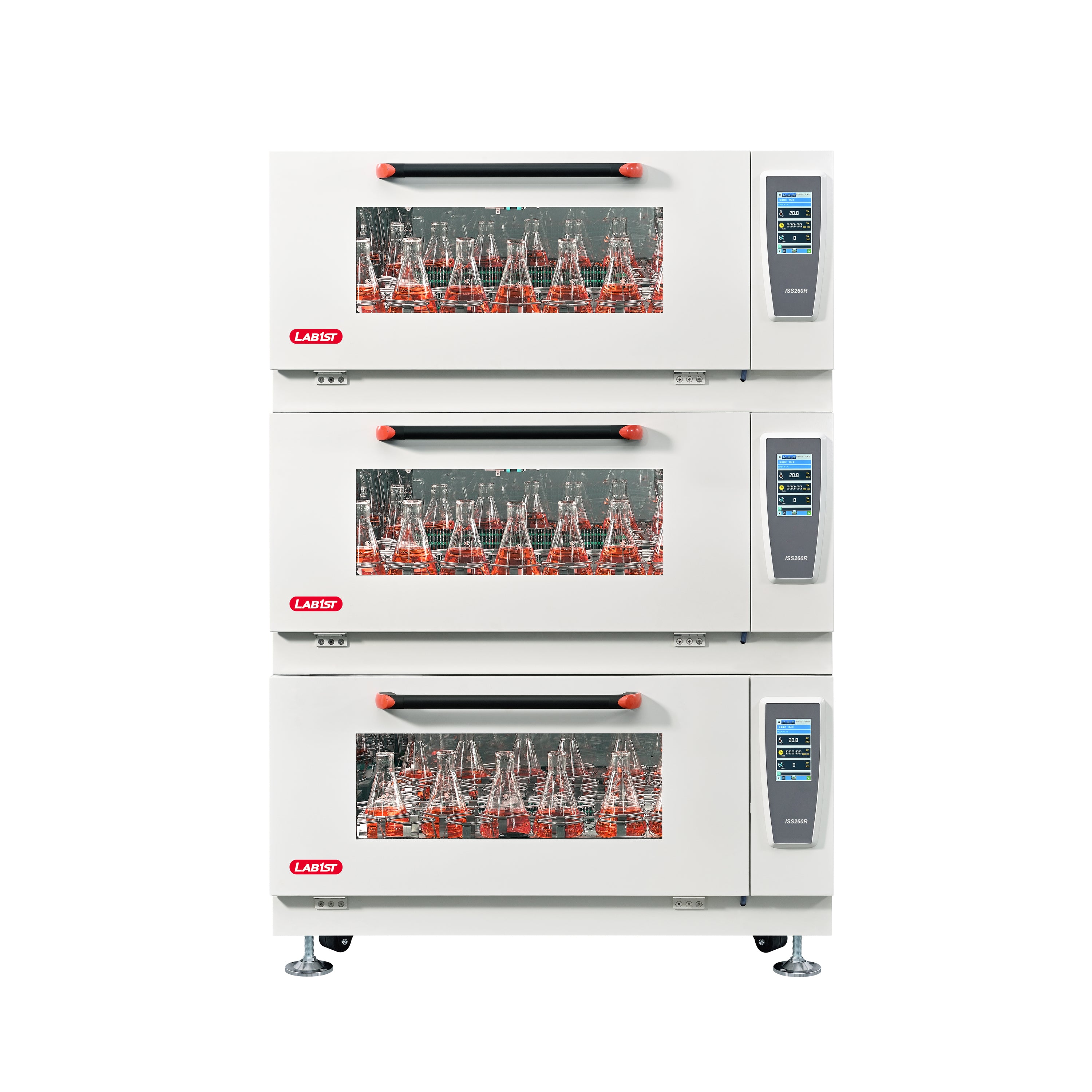 4° to 60°C 260L Programmable Stackable Incubator Shaker ISS260R ...