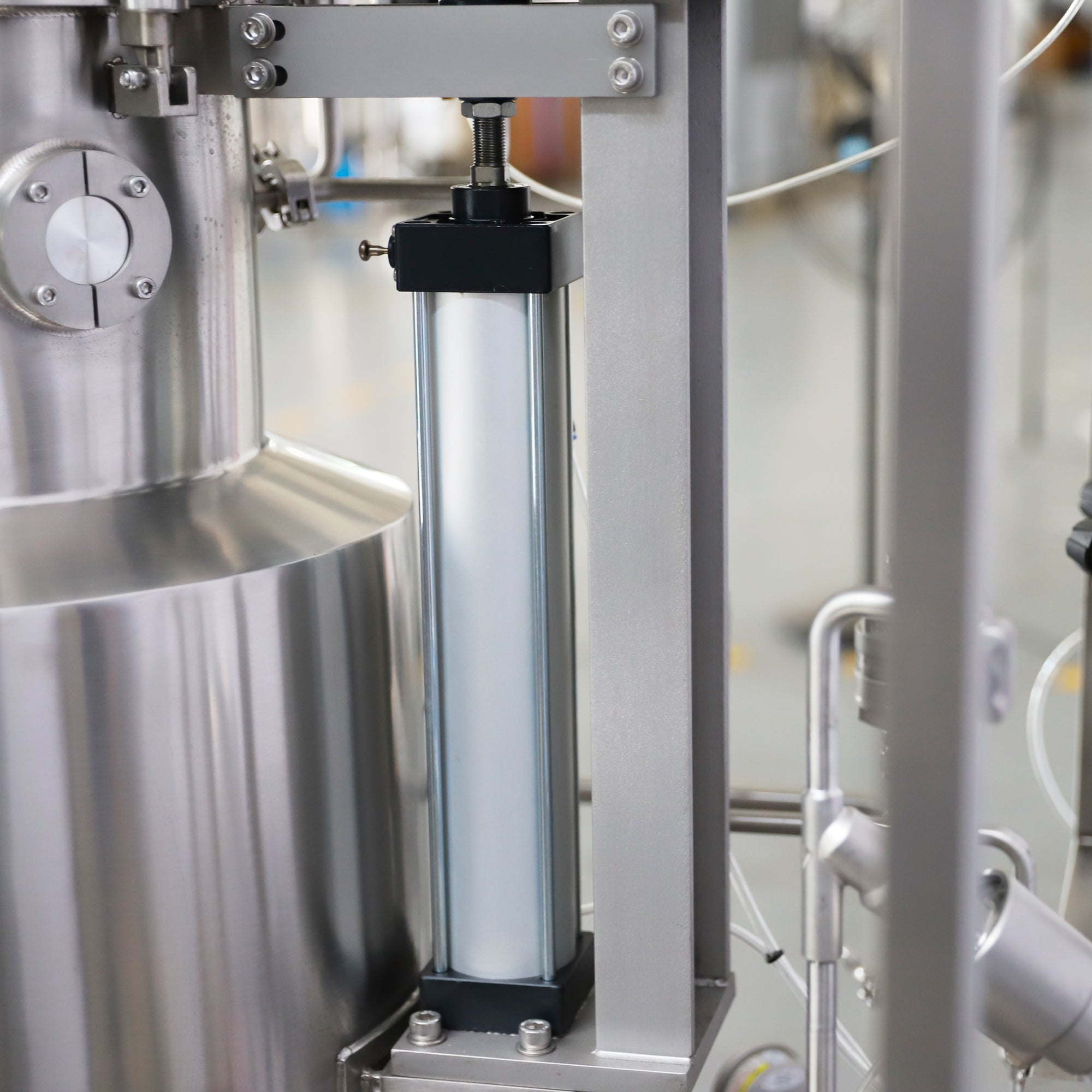 500L Stainless Steel Bioreactor for Cell Culture with 4 Gas Inlets BR5 ...
