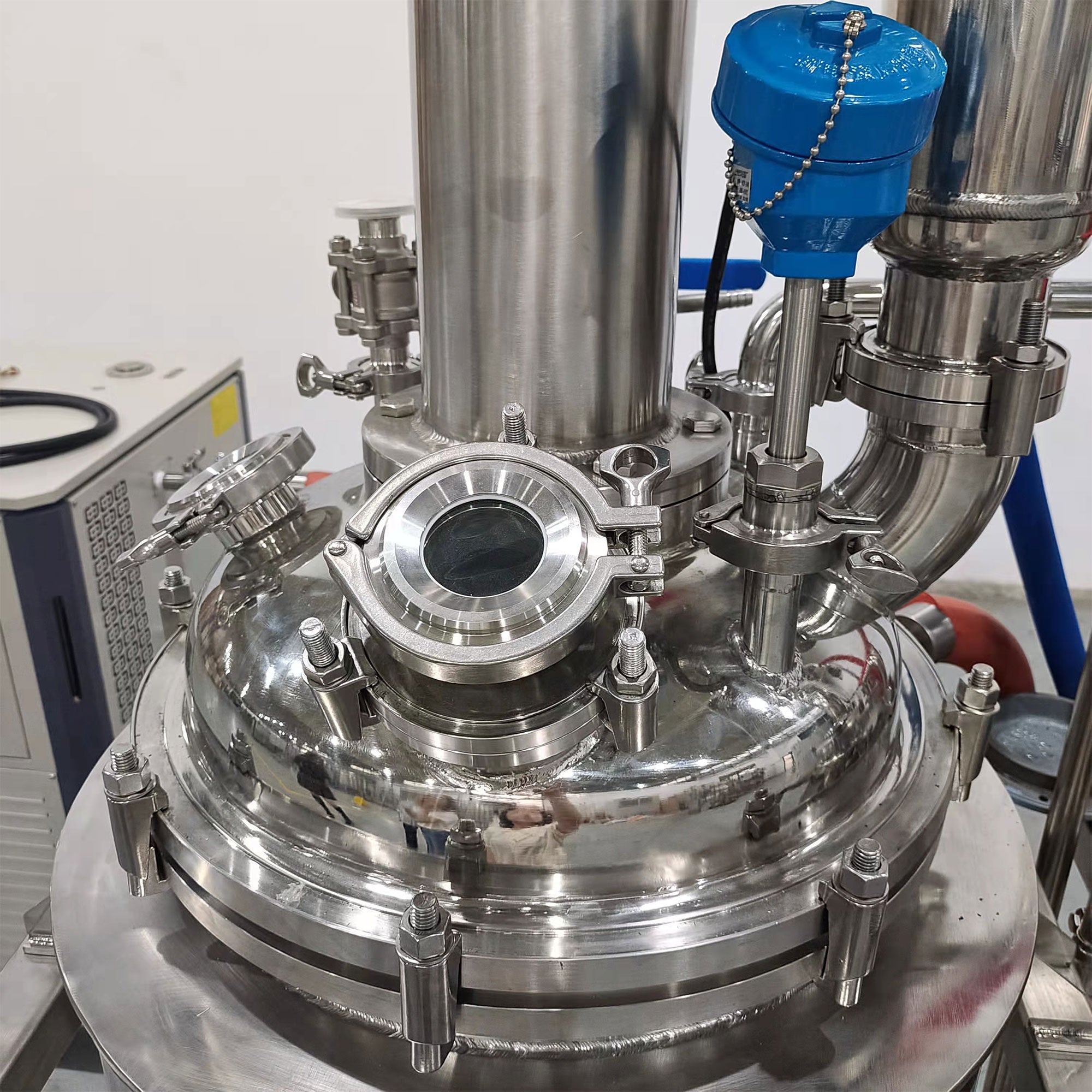 Jacketed Stainless Steel Crystallization Reactor with Vaccum Filter ...