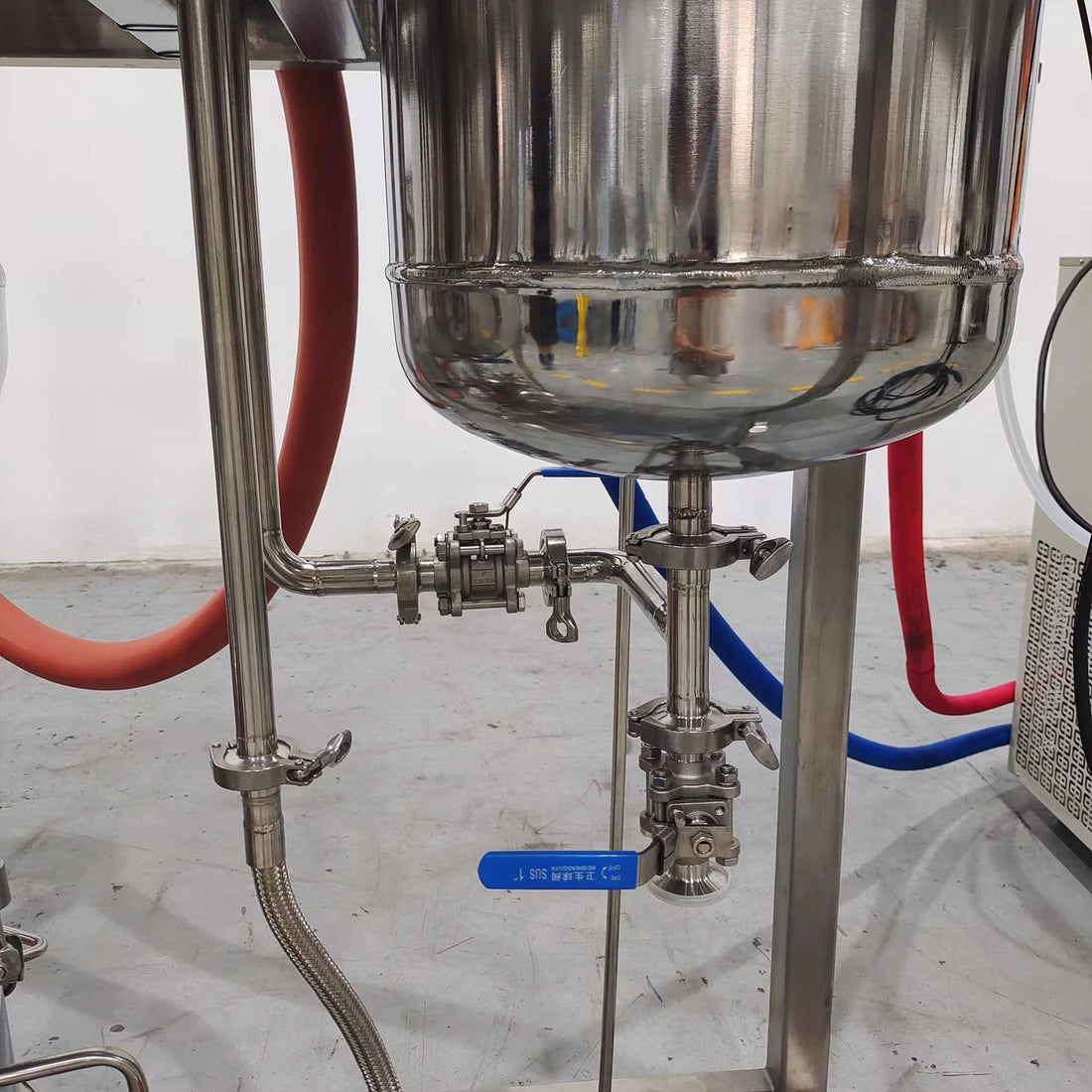 Jacketed Stainless Steel Crystallization Reactor with Vaccum Filter ...