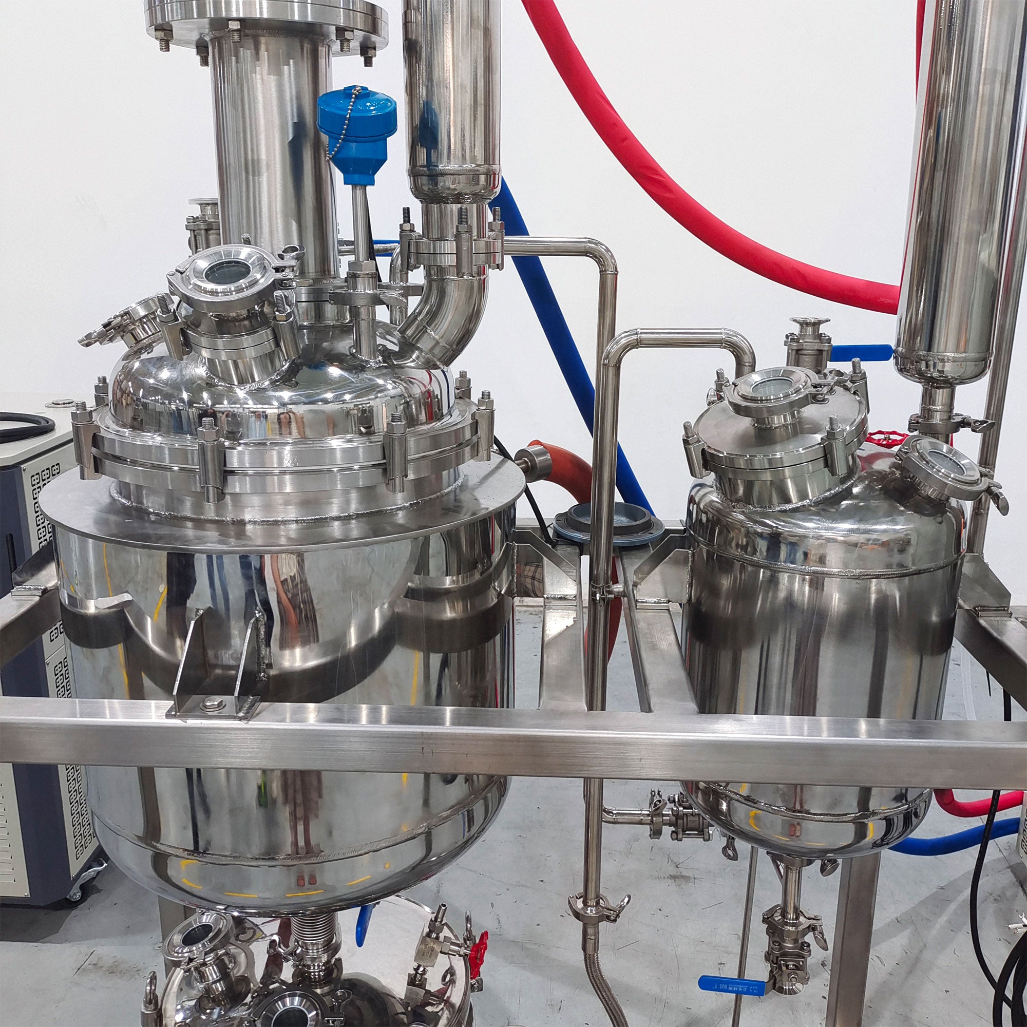 Jacketed Stainless Steel Crystallization Reactor with Vaccum Filter ...
