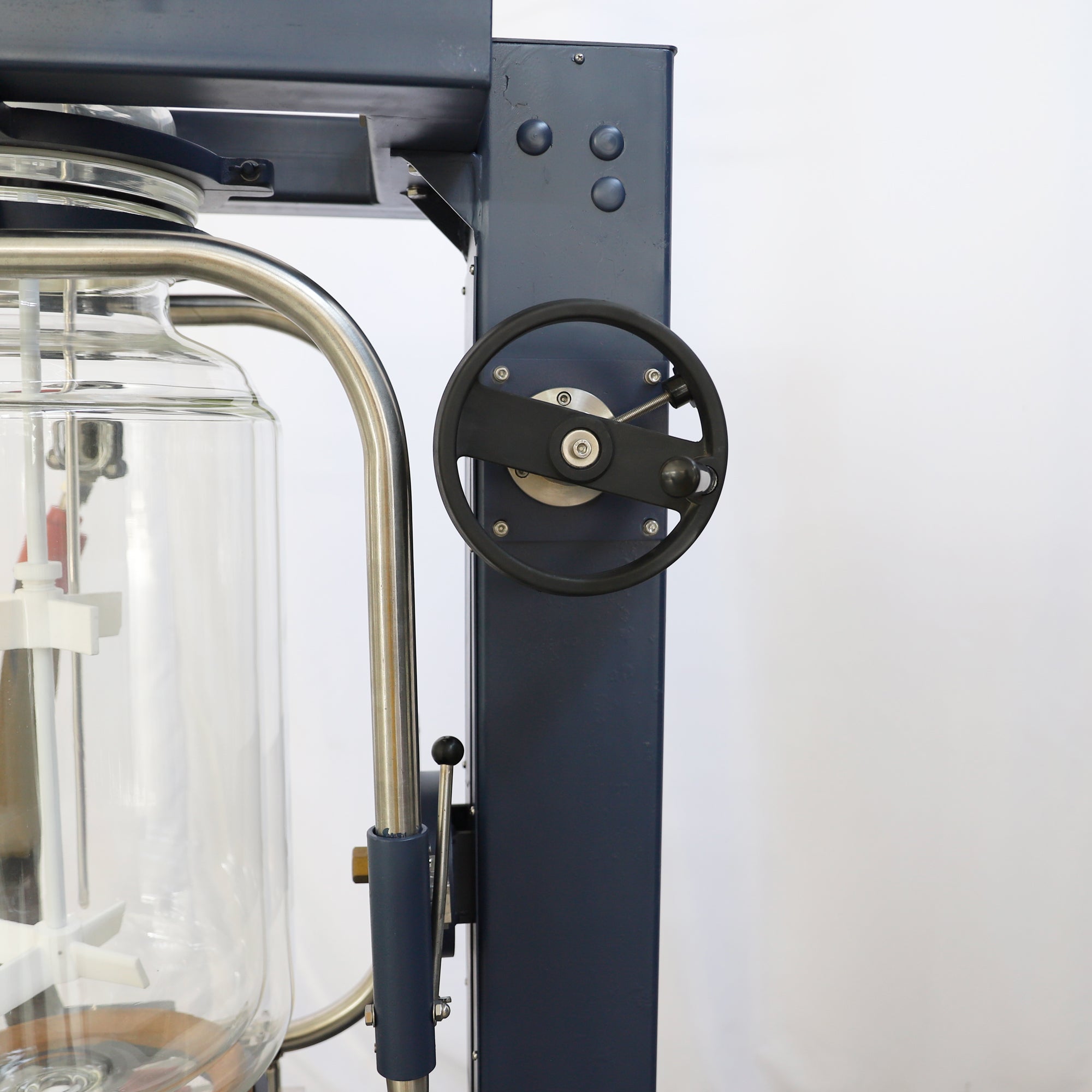 50L Chemical Lab Jacketed Glass Reactor Vessel with Digital Display for ...