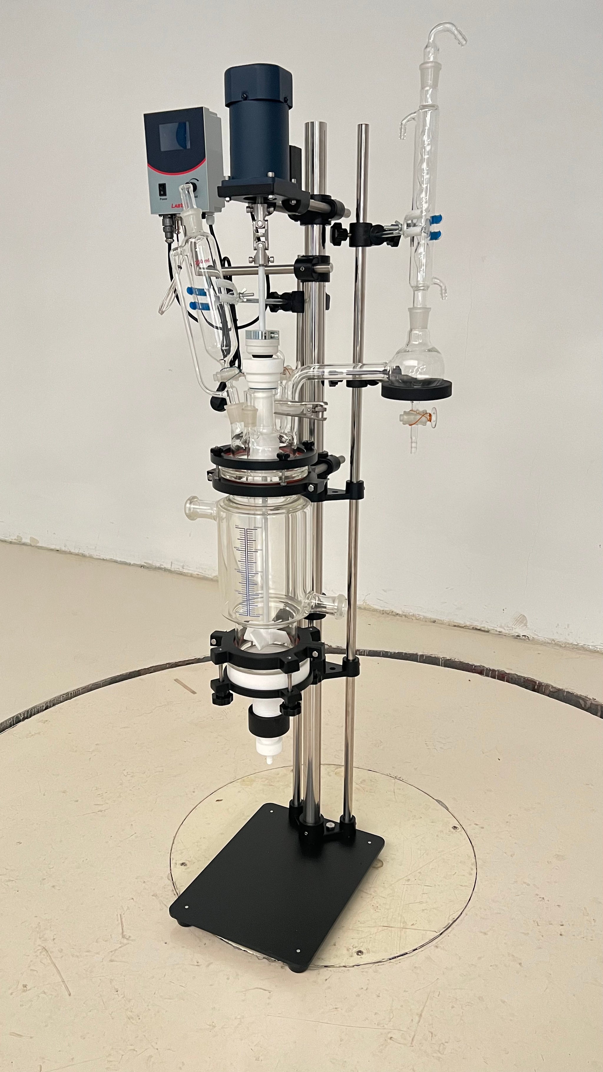 5L Vacuum Filter Jacketed Glass Vessel Stirred Reactor – lab1st-eshop