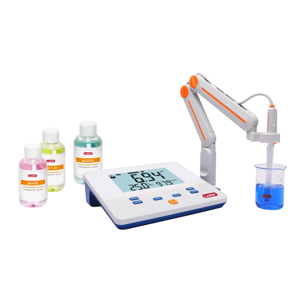 Digital PH / Temperature Muti-Parameter Benchtop Lab pH Meter Kit with ...