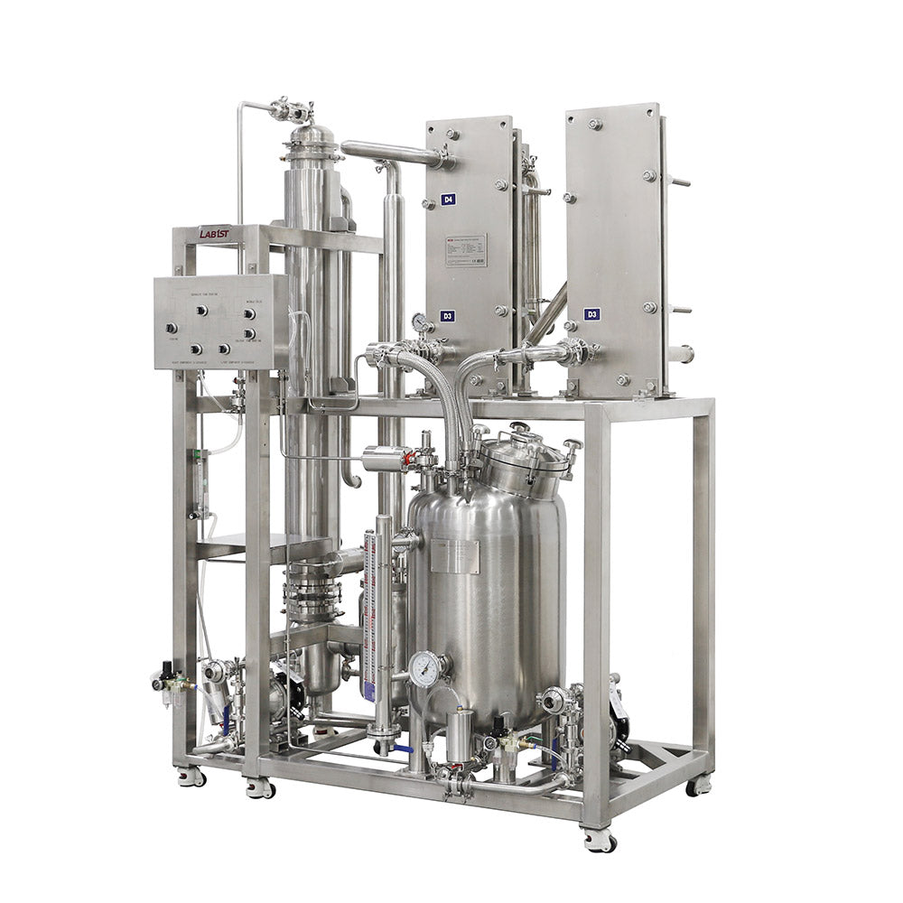 Falling Film Evaporator for Solvent Recovery 100L/h to 500L/h – lab1st ...