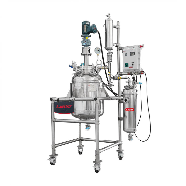 Customizable Agitation Jacketed Stainless Steel Reactor – lab1st-eshop