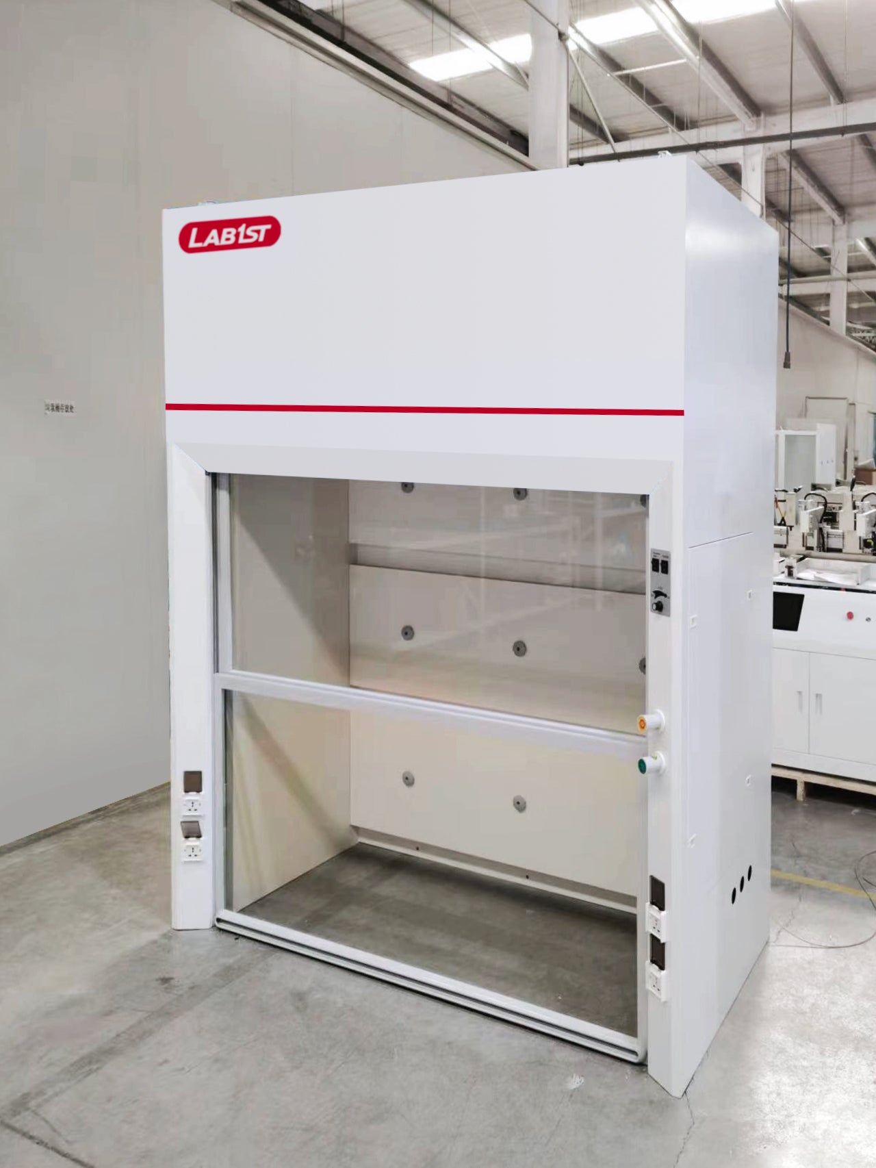 1800×800×2250mm Walk-in Fume Hood 51.2" Max Opening Fume Hood – lab1st ...