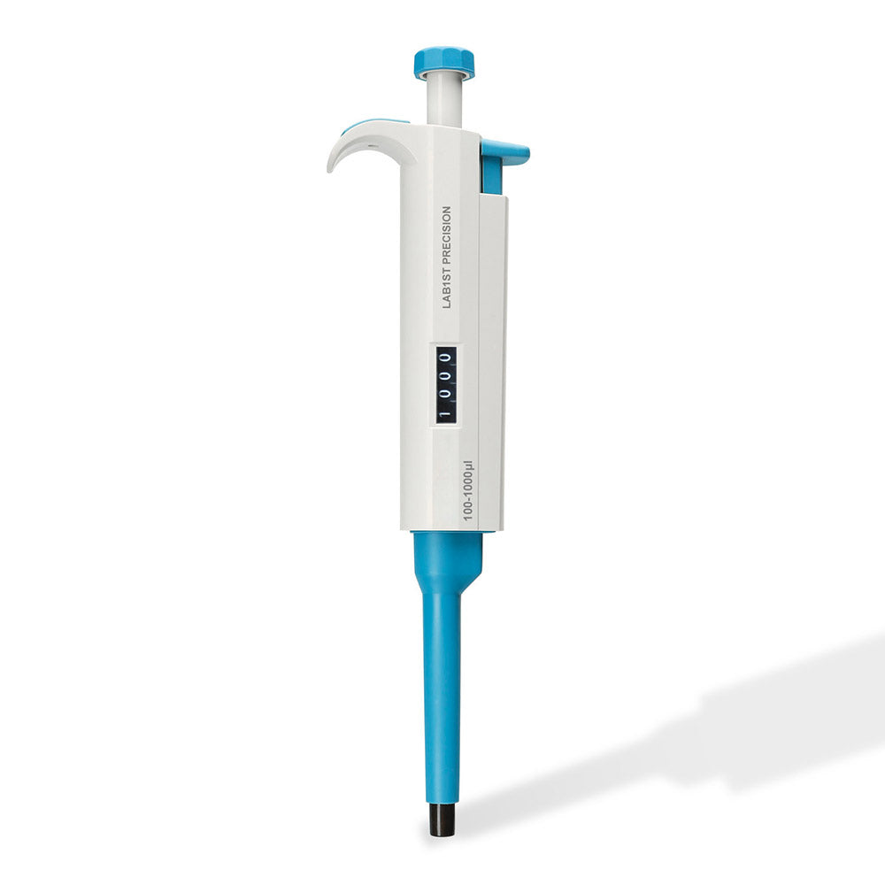 Lab1st Precision Single Channel Pipette Laboratory Micropipette Fixed ...