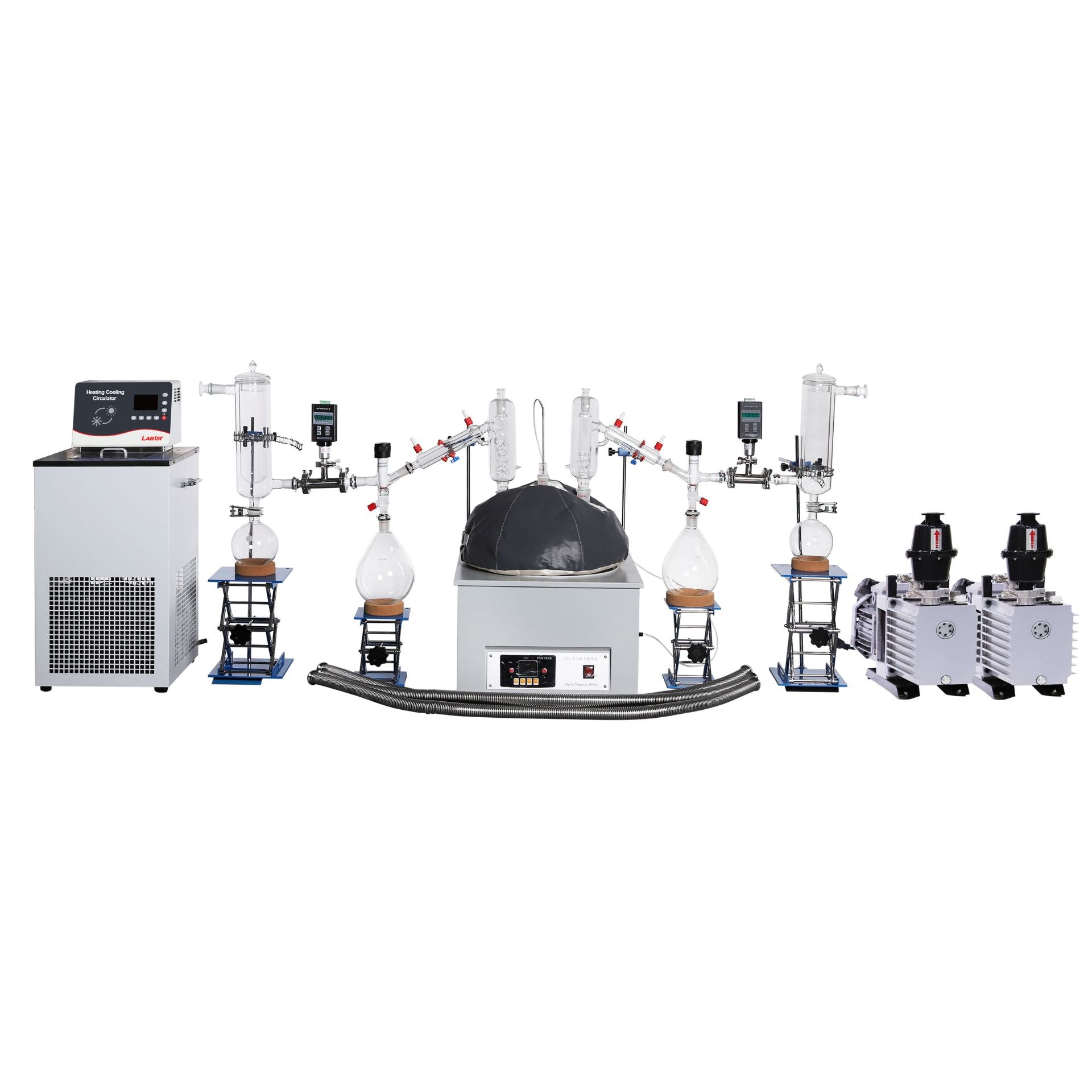 20L Short Path Distillation Kit with Vac Pump, Heating Mantle and Heat ...