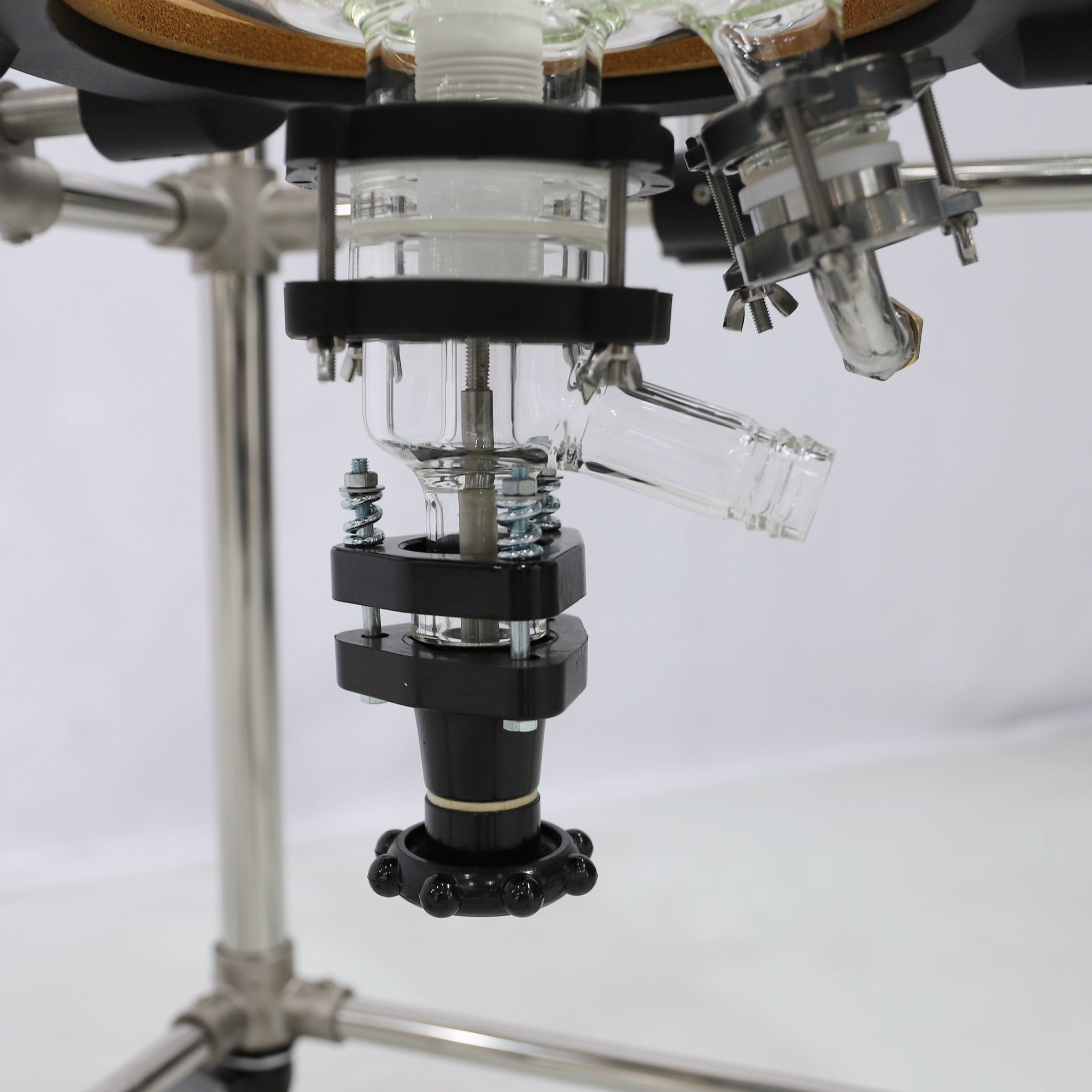 30L Chemical Lab Jacketed Glass Reactor Vessel with Digital Display for ...