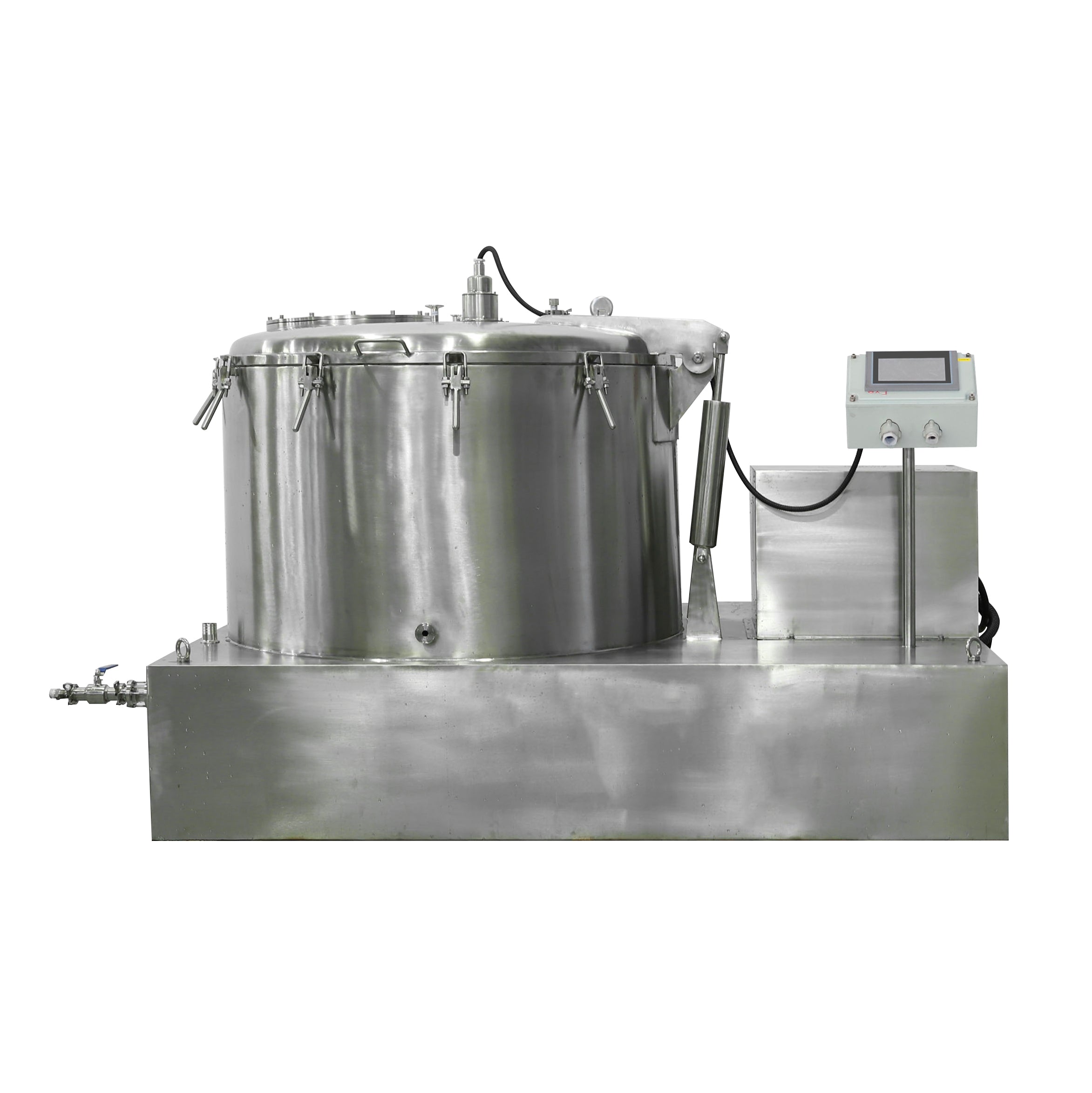 Industrial 140lbs Biomass per Batch Centrifuge Extractor with 480L Bas ...